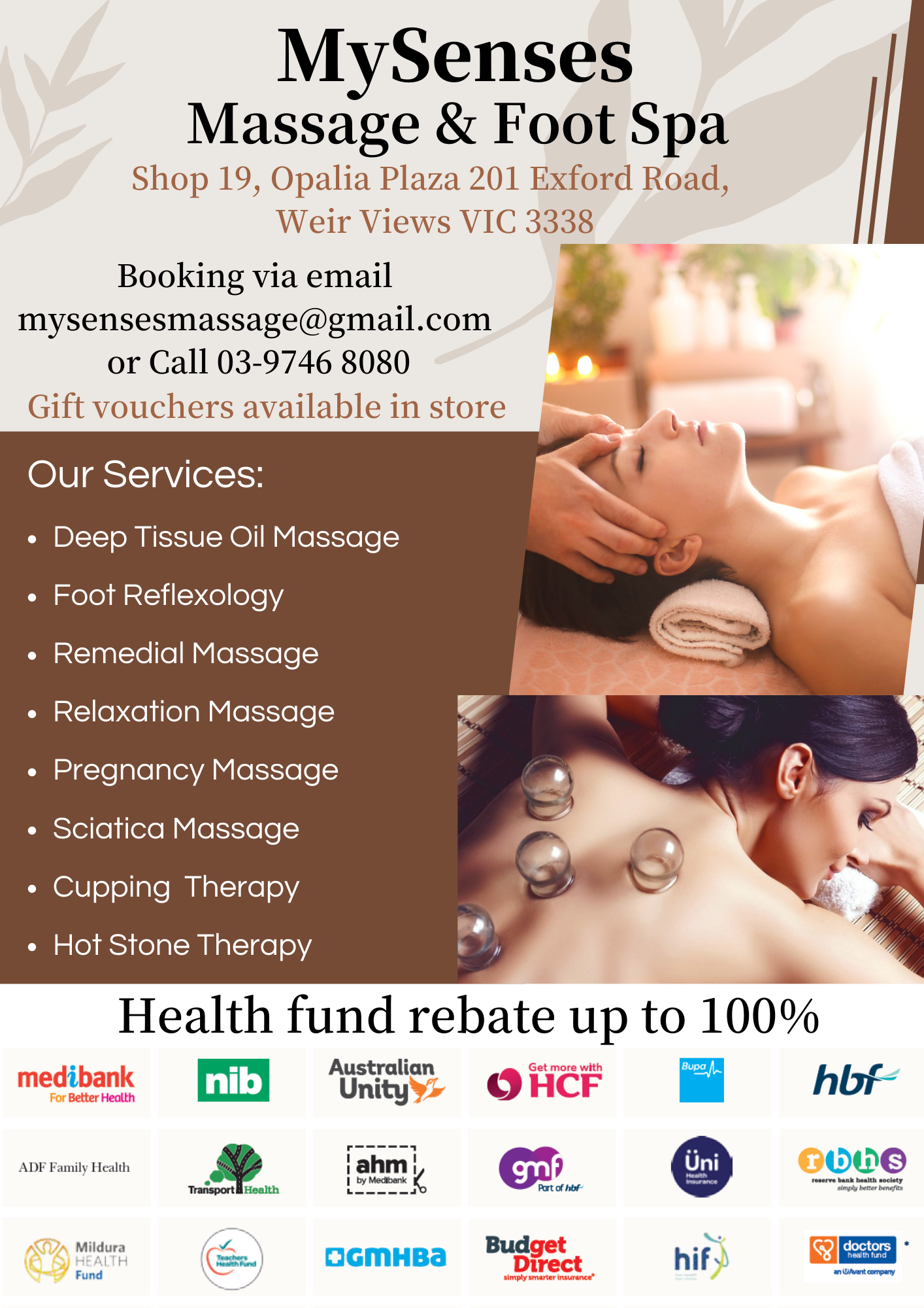 MySenses – Massage & Foot Spa